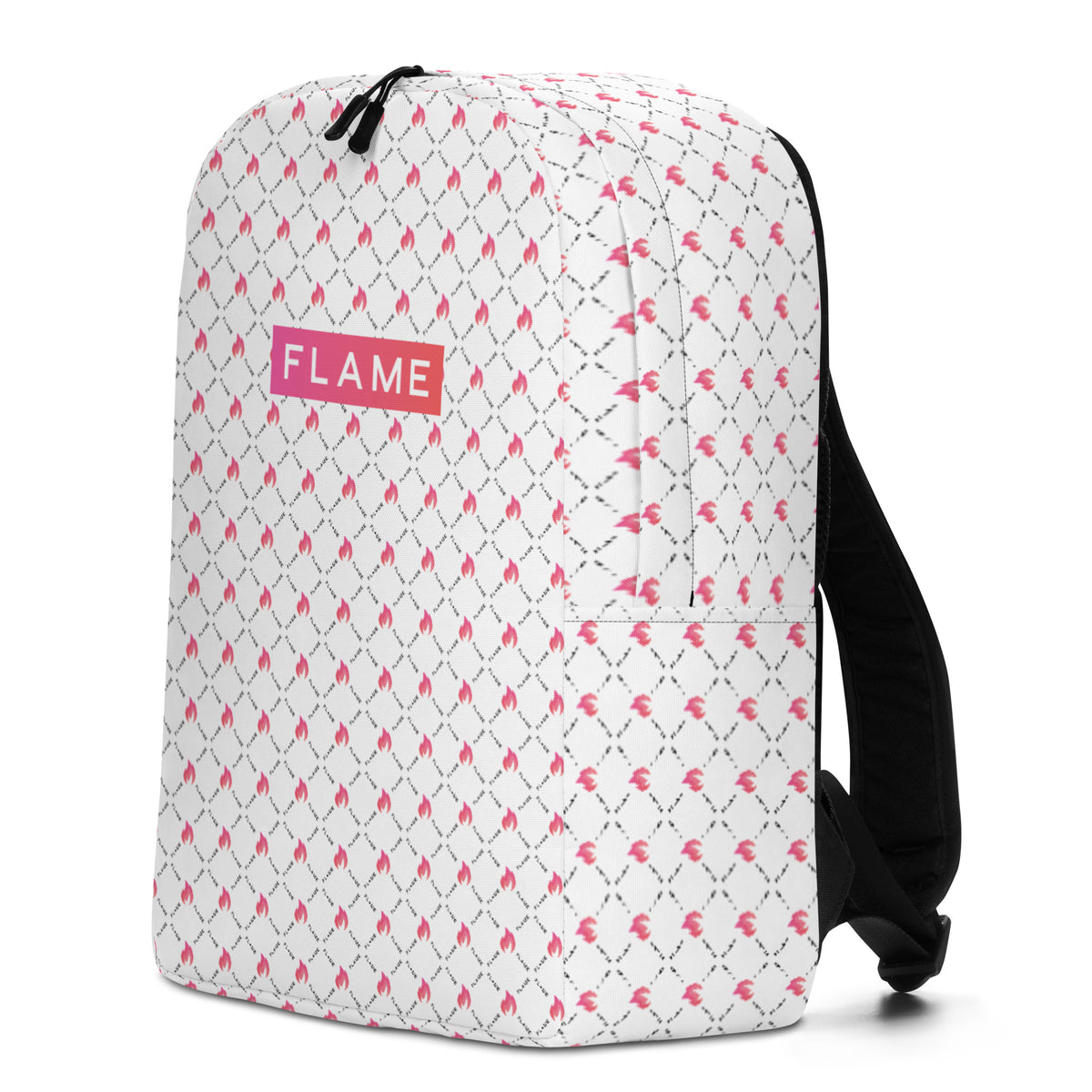 Minimalist Backpack Flame Pattern – #SharesomeLove