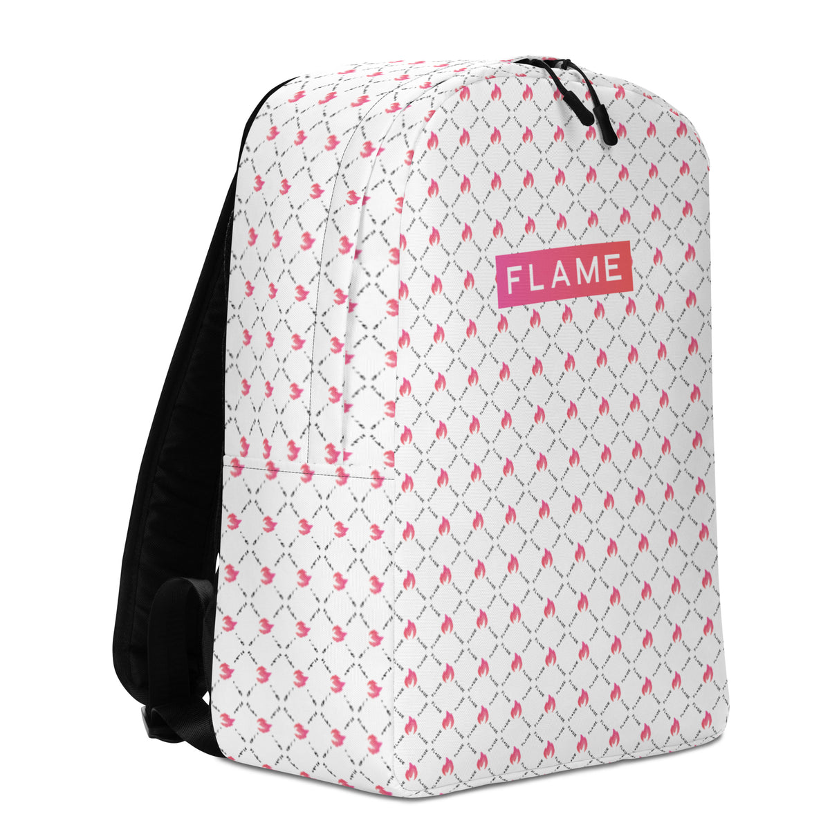 Minimalist Backpack Flame Pattern – #SharesomeLove